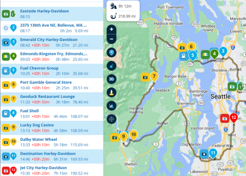 Hood Canal 101 Loop Ride | Eastside Chapter #5389 | Bellevue Washington ...